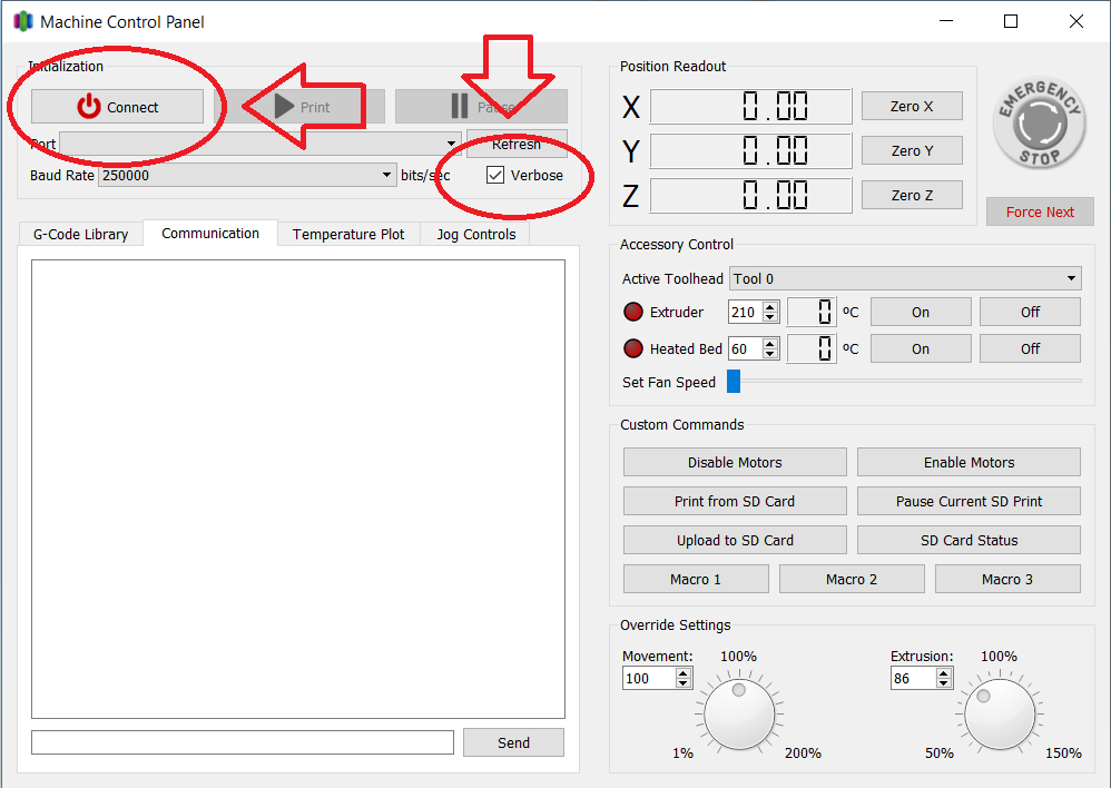 Testing Homing and Limit Switches – re:3D